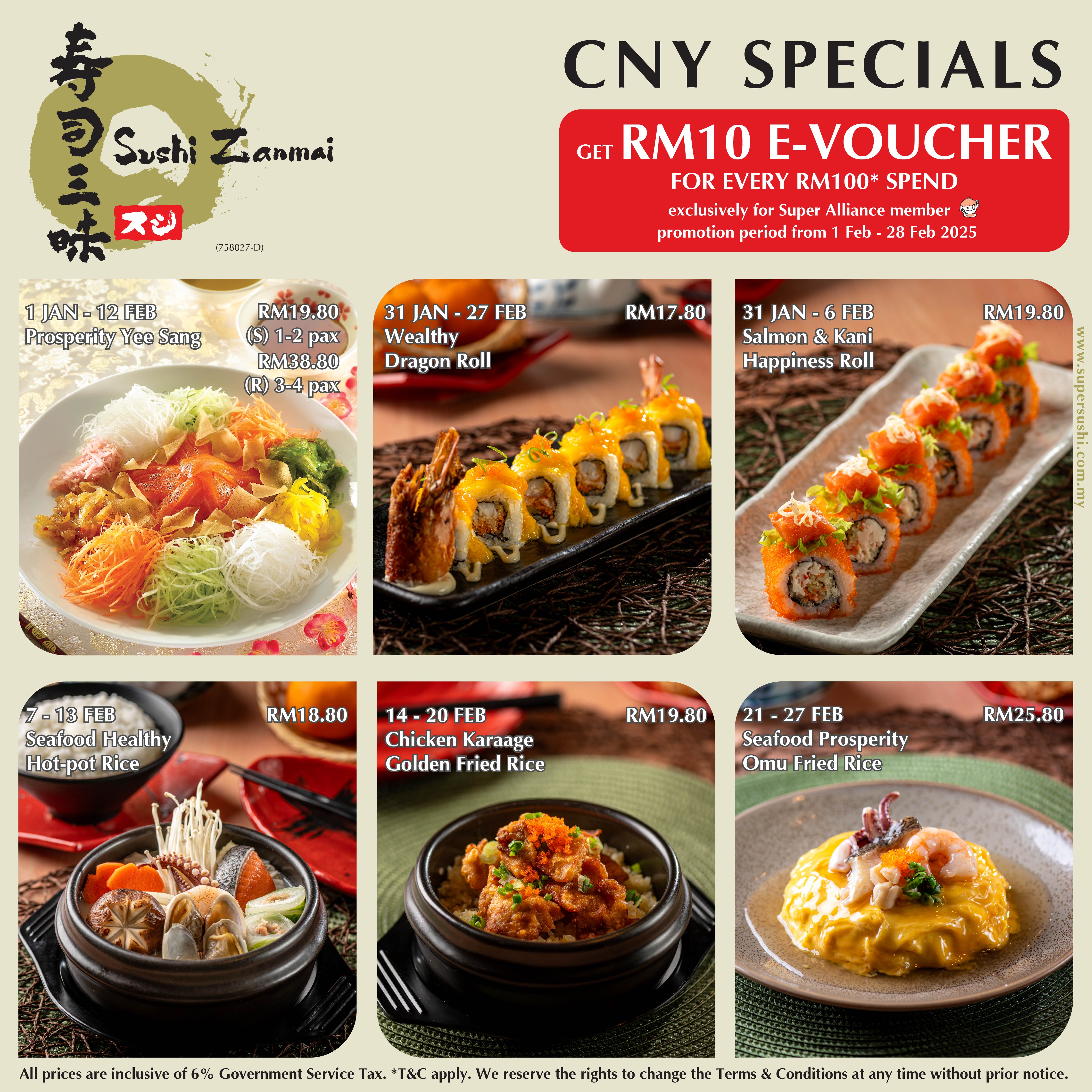 SuperSushi Sdn Bhd Malaysia supersushi super sushi zanmai sushi zanmai Malaysia